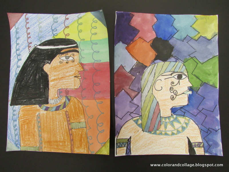 Color, collage, and much more: Ancient Egyptian Portraits made modern