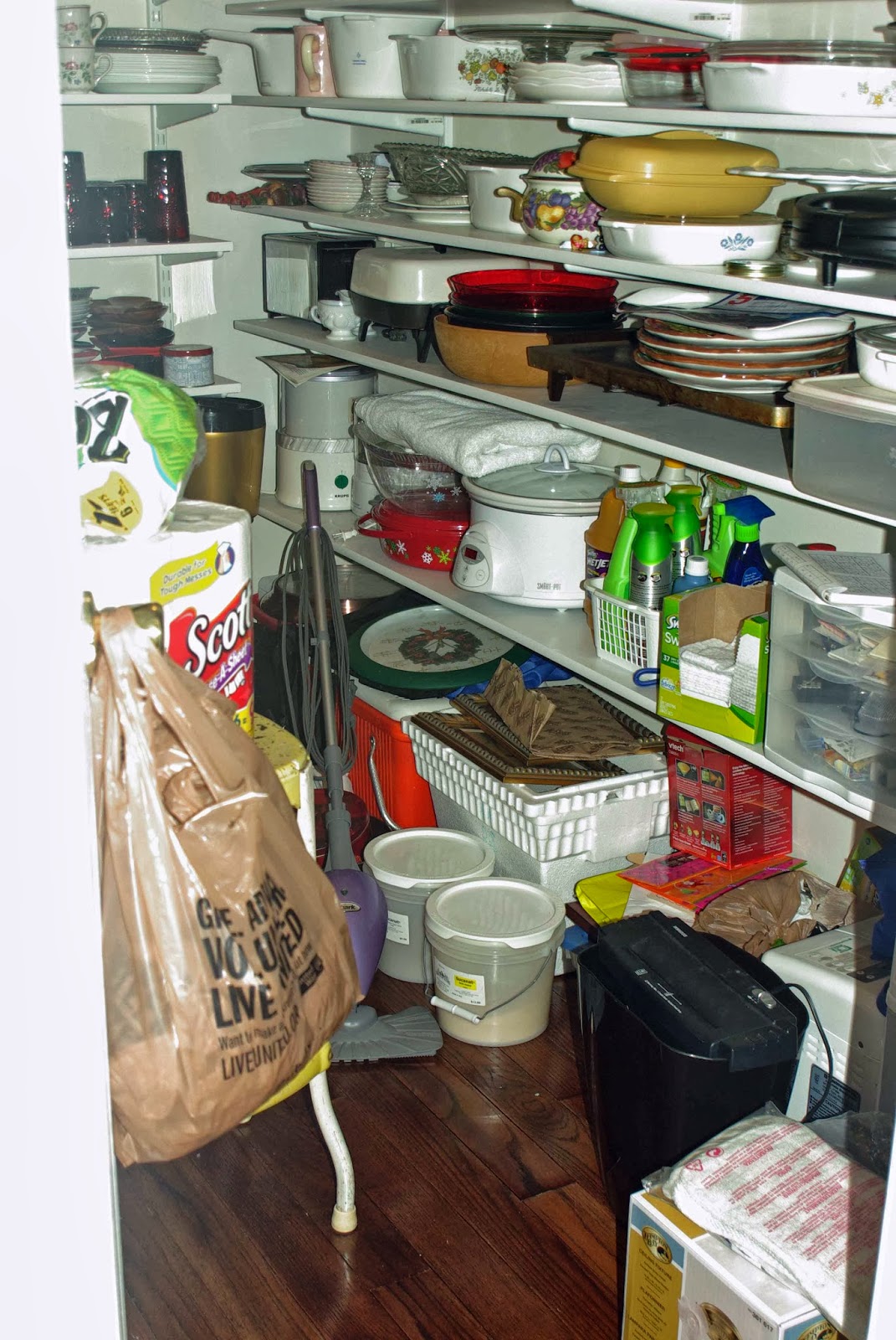 Busy Bee Organizing: Dish Pantry Organization