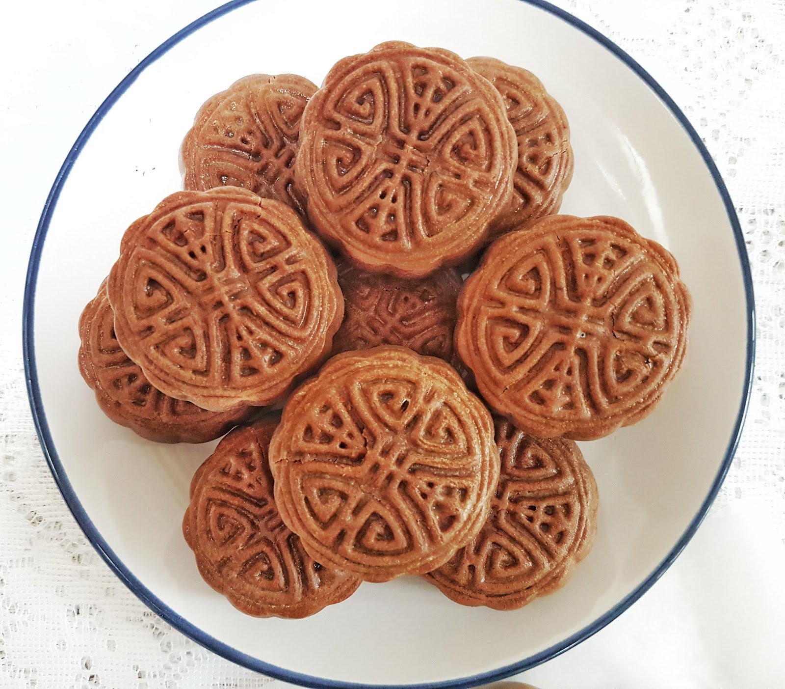Salted Caramel Chocolate Mooncakes – Recipe