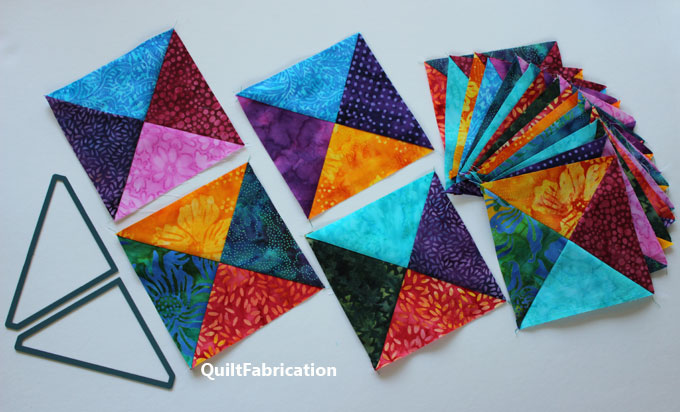 Quarter Squares Triangles and Crafters Edge