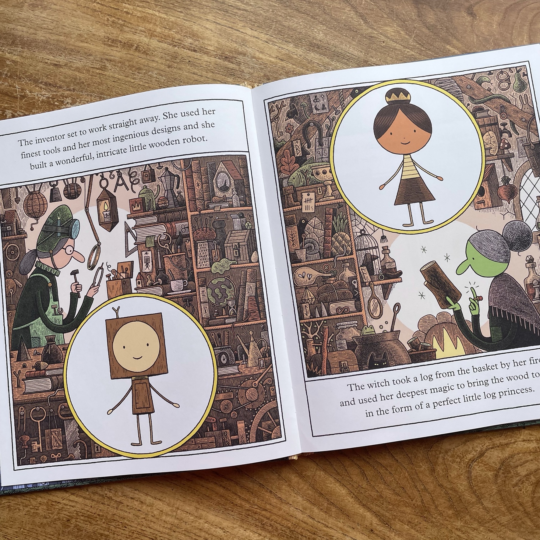 The Little Wooden Robot and the Log Princess - BookBairn