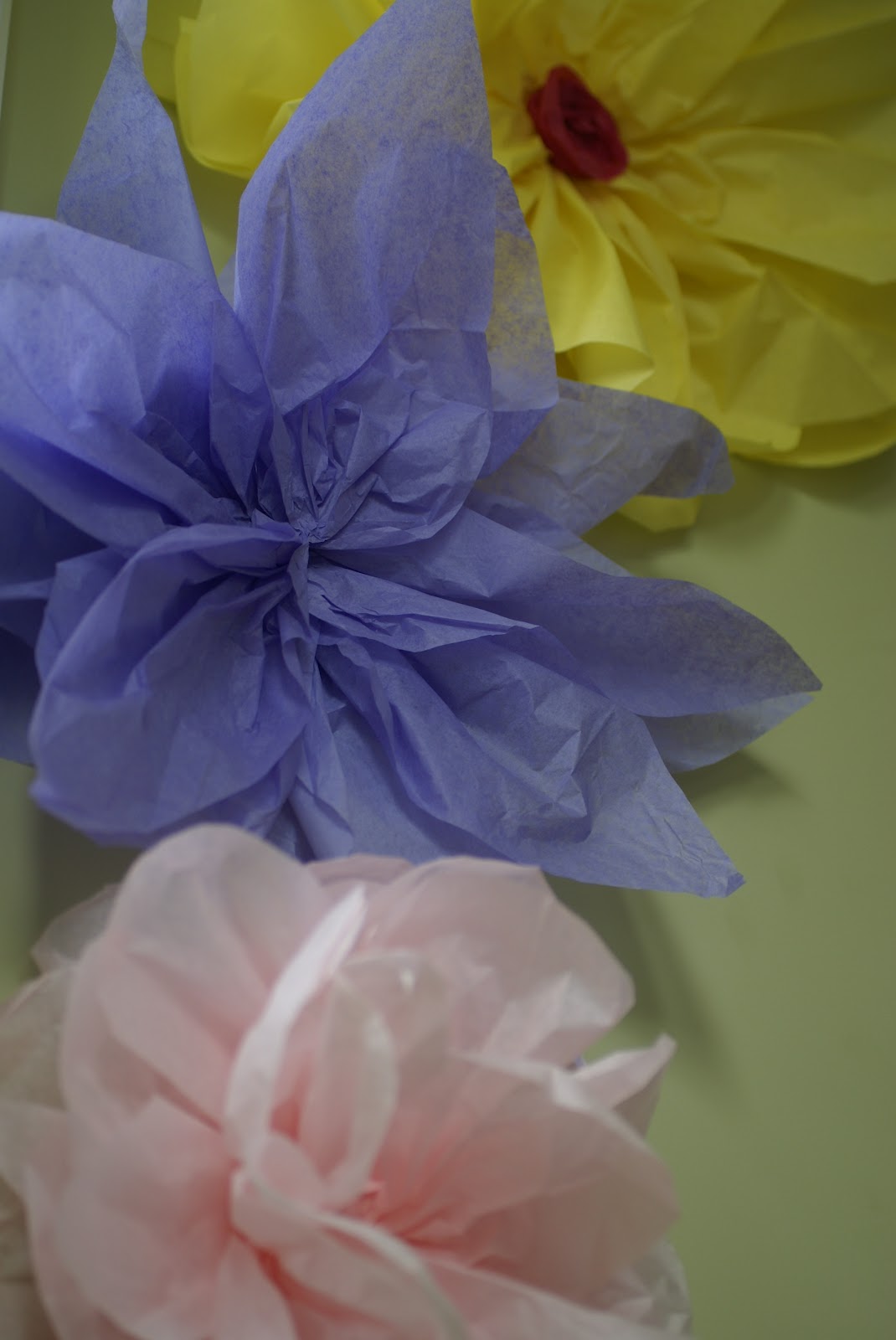 eyeful of lovely: DIY Tissue Paper Flower Tutorial