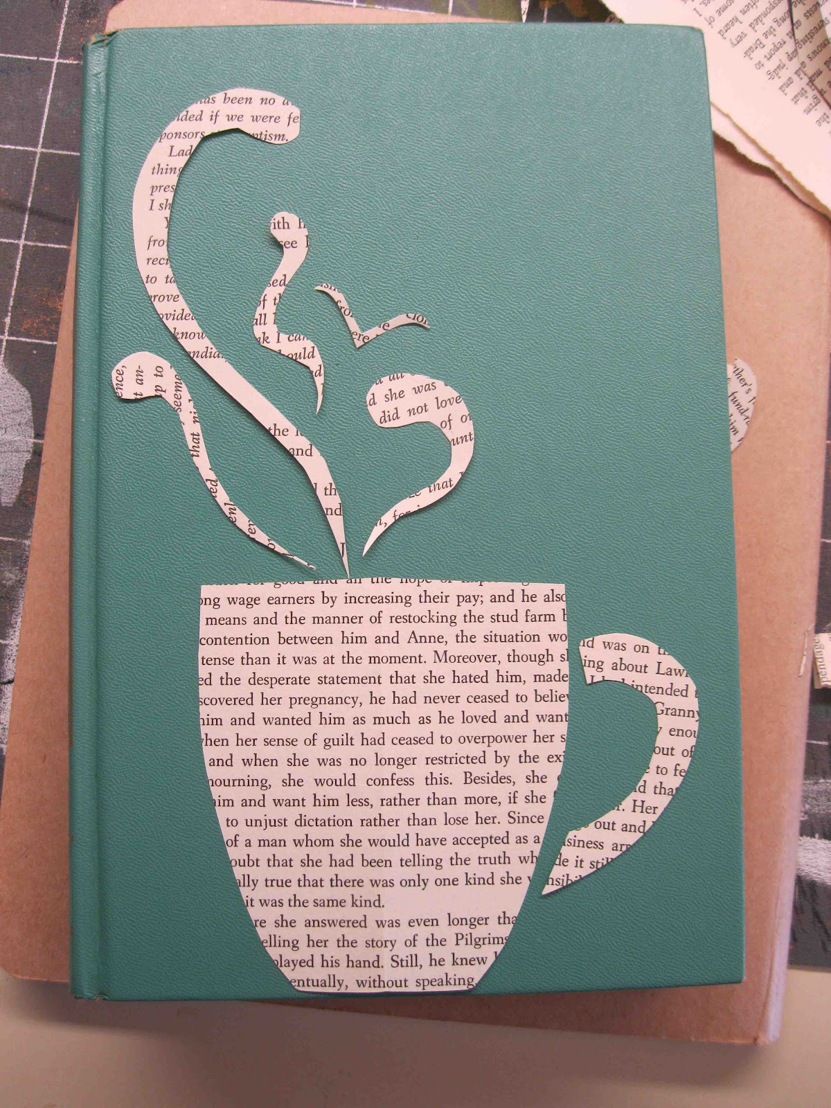 The Pea and Me: Work Day: New Paper Cuts