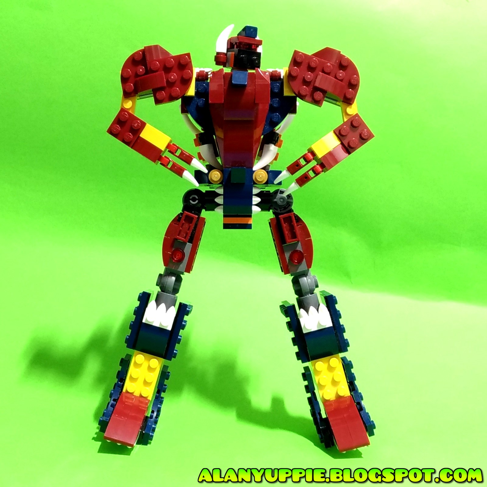 Alanyuppie's LEGO Transformers: LEGO Transformer 2 Headed Dragon from ...