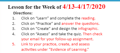 A Template for Distance Learning - Leah Cleary