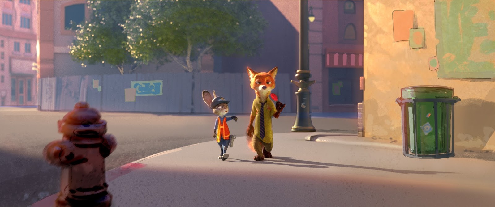 Dan Cooper's blog splotch: Zootopia Color Keys/ paintovers.....etc
