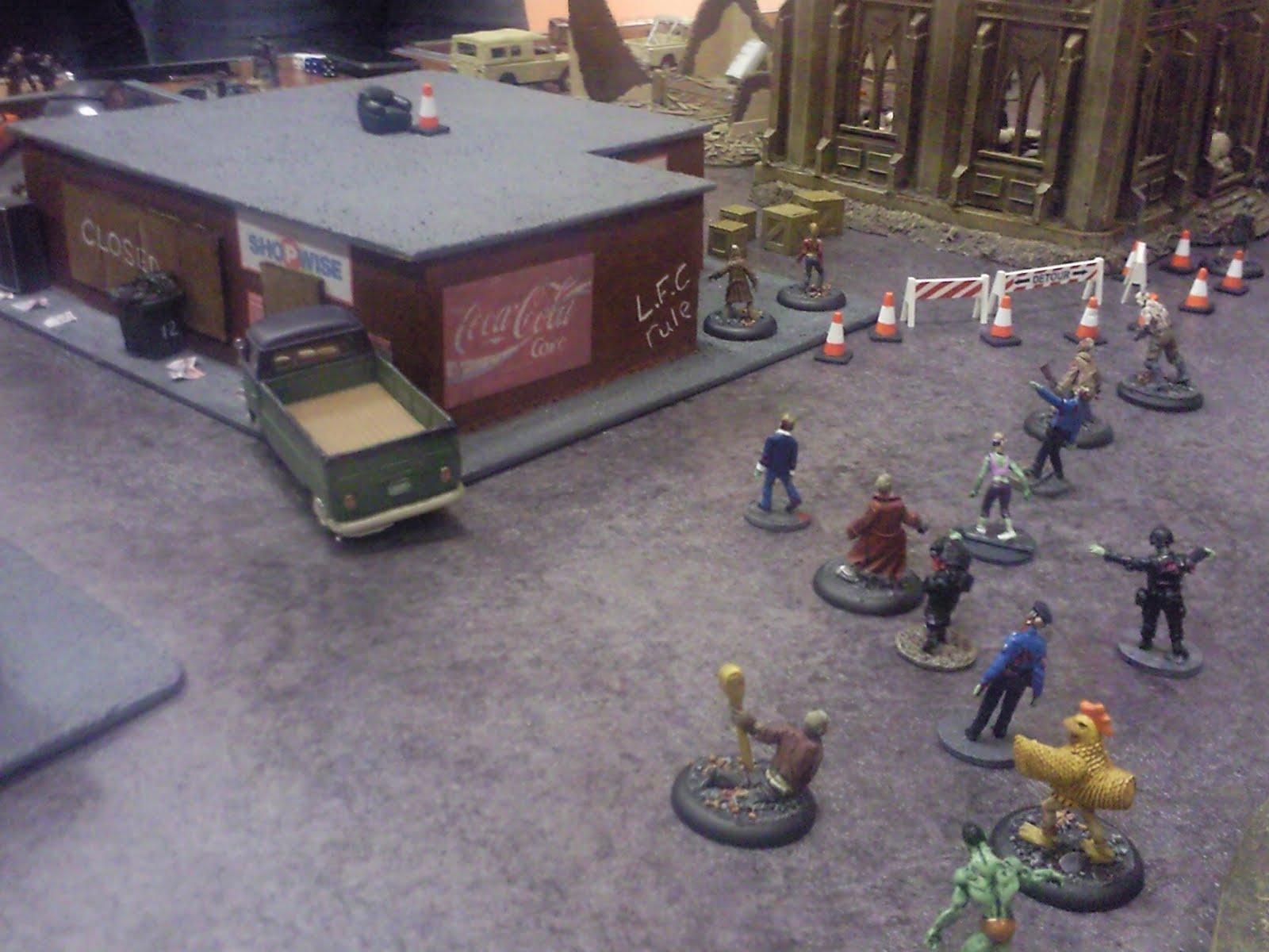 Mark's wargaming - anything but a one!: Zombies at The Evesham Wargames ...