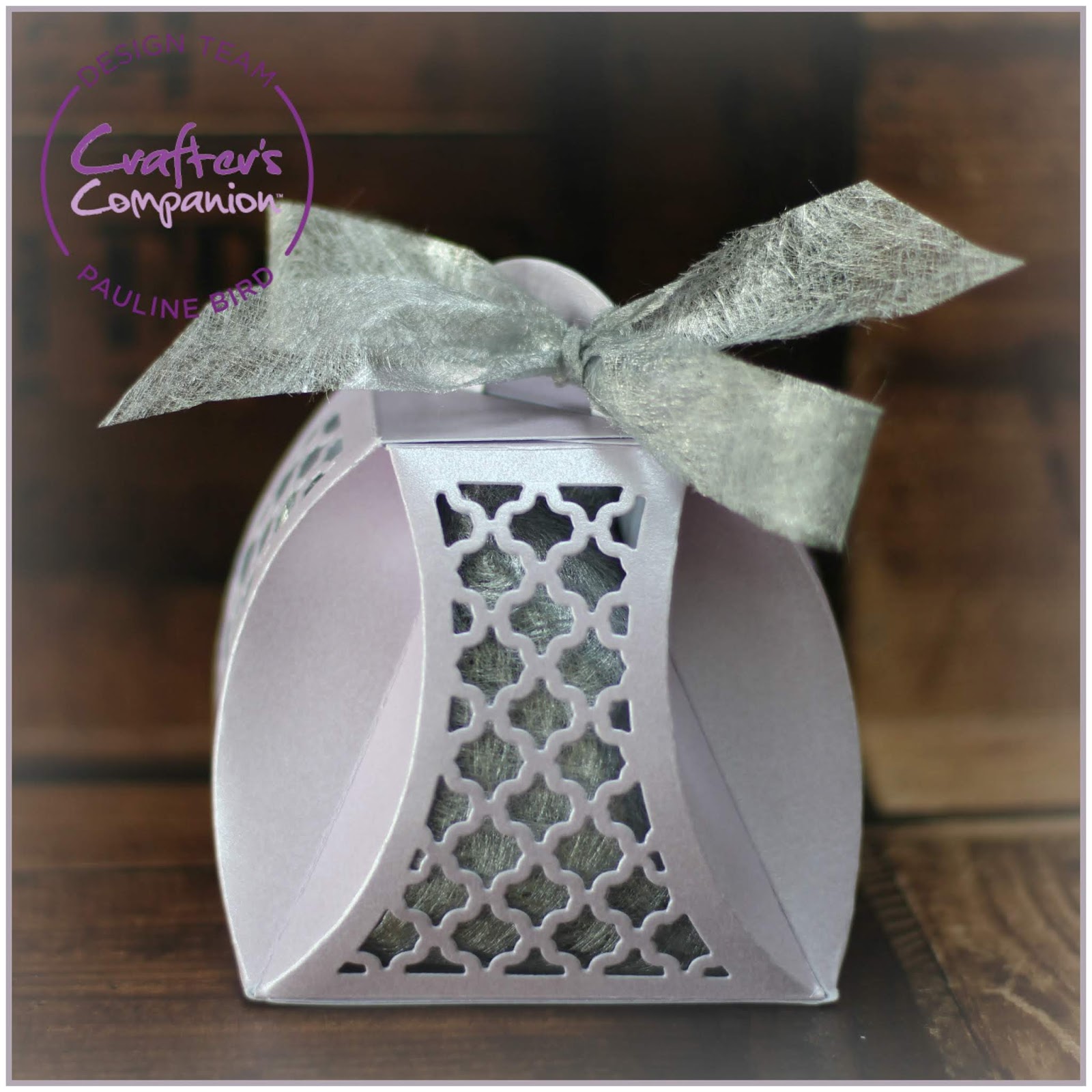 Crafting with Cotnob: Lattice Bon Bon Box