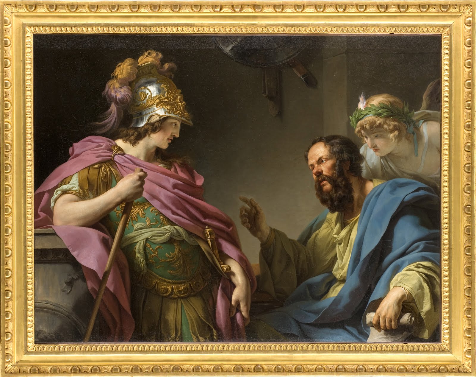 Origem da Comédia: Sócrates e Alcibíades: Galeria