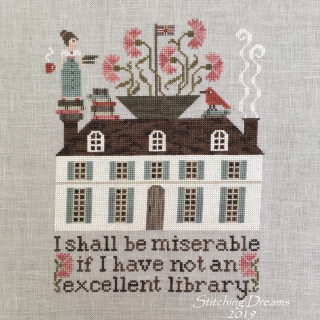 Stitching Dreams: I love libraries and cruising down the Danube (Part 3)