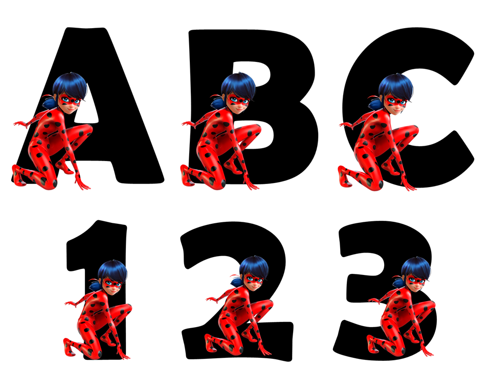 Kits imprimibles gratis : Abecedario Ladybug