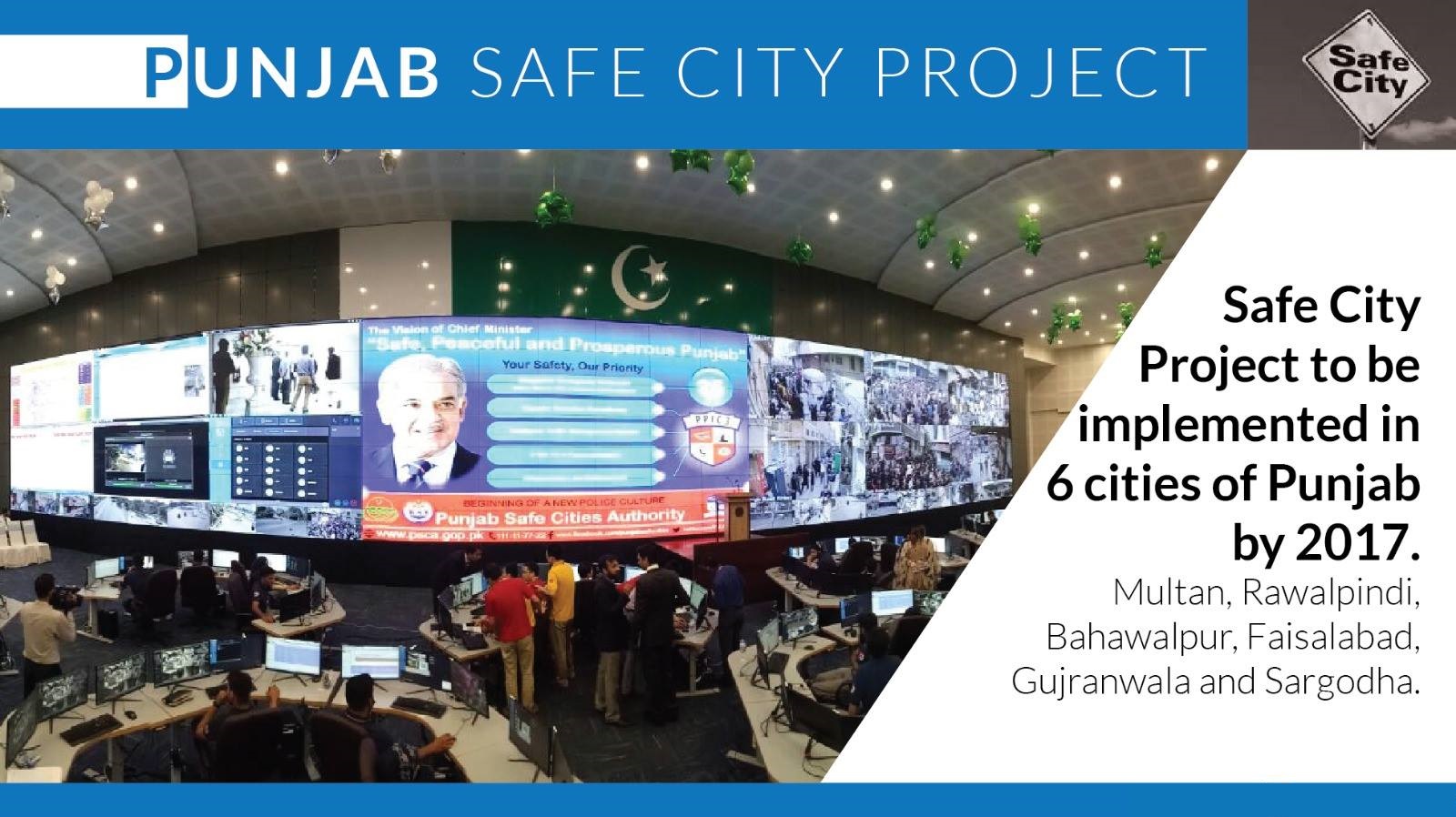 Lahore gets CCTV Cameras under Punjab Safe City Project | Pakistan Live ...
