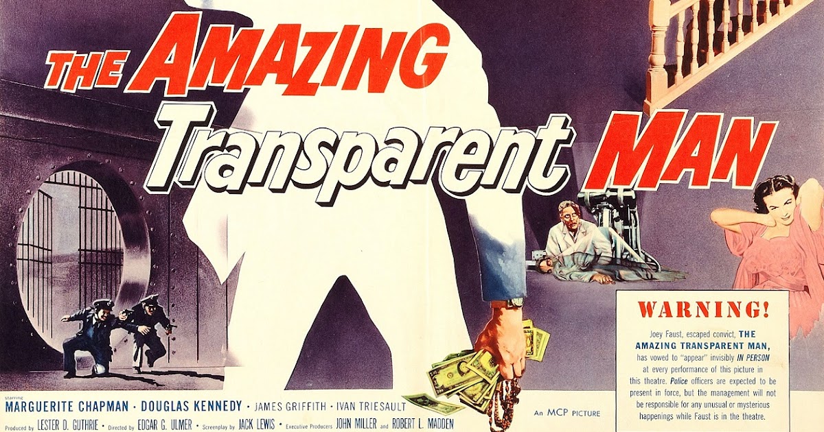 SPACE MONSTER: THE AMAZING TRANSPARENT MAN aka O FANTÁSTICO HOMEM ...