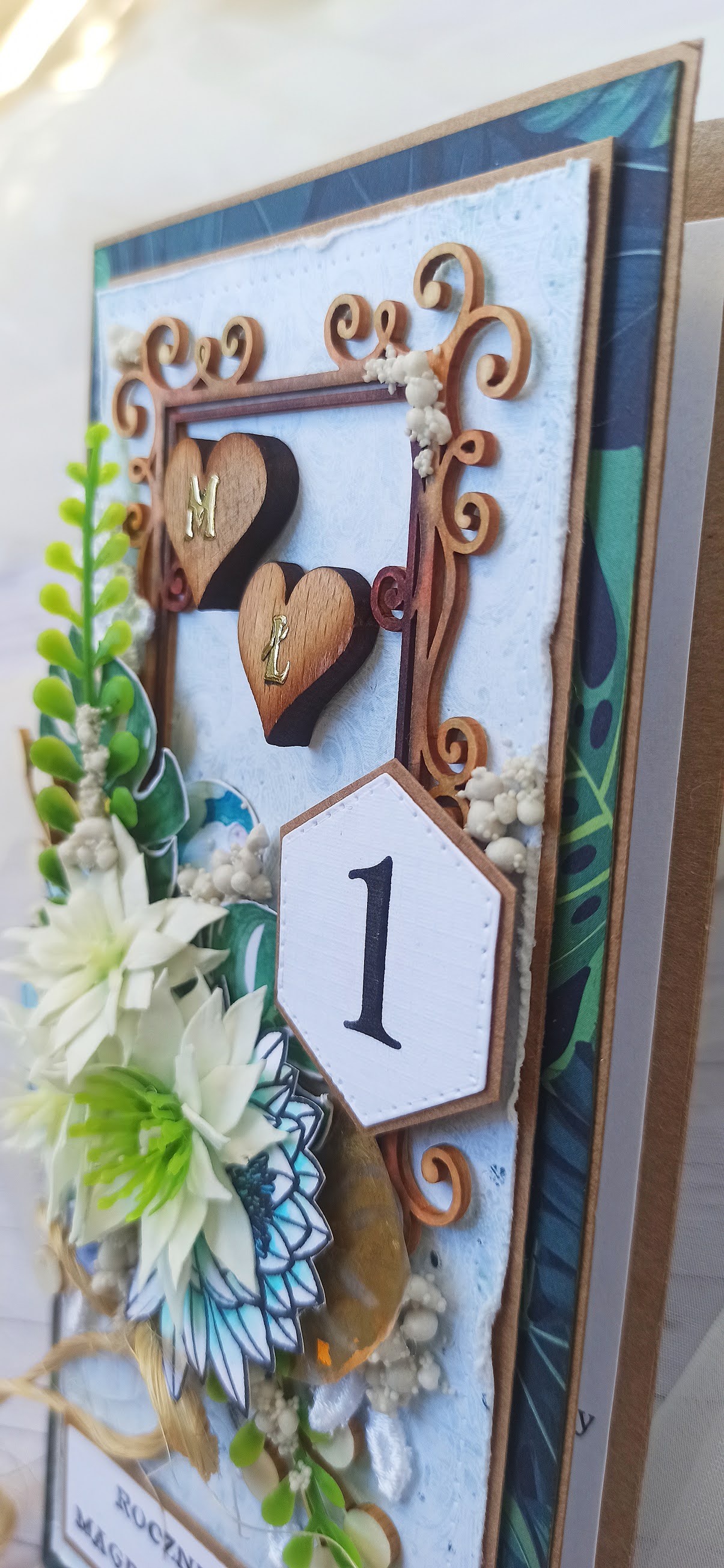 Domowy Dekor: 1. Rocznica Ślubu M&Ł