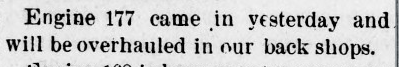 Western & Atlantic Railroad, 1888 - 1898: Rail Moment: Dread 107 and ...