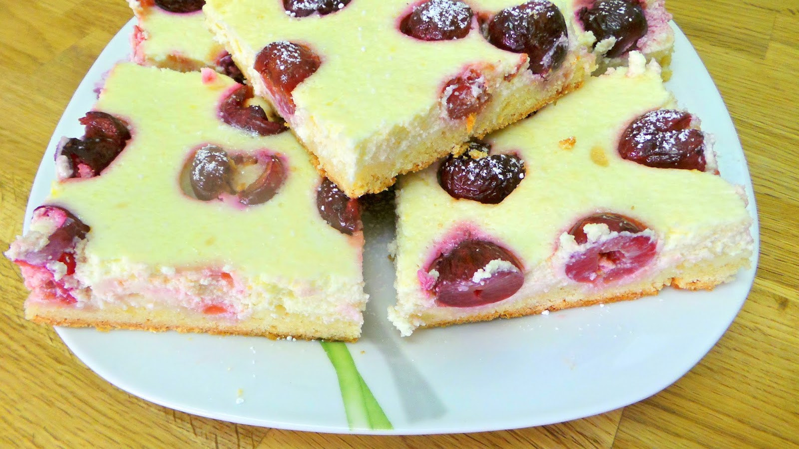 Lilian's Baking Inspiration: Kirsch-Quark-Blechkuchen