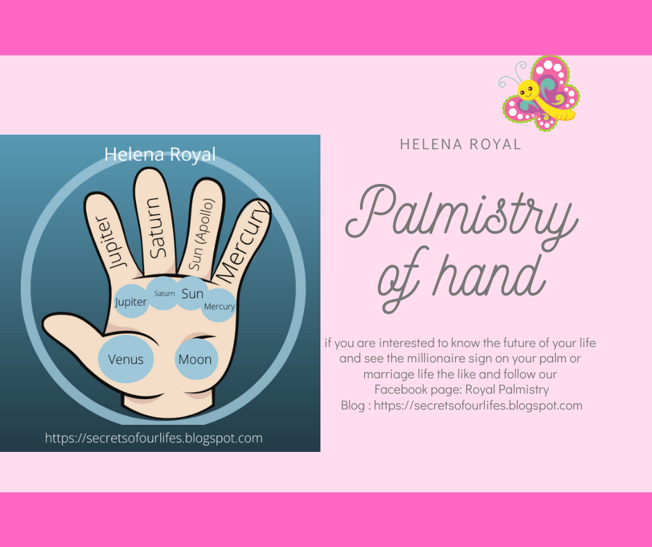 How to know the Secrets of different Palmistry of Hand for beginner ...