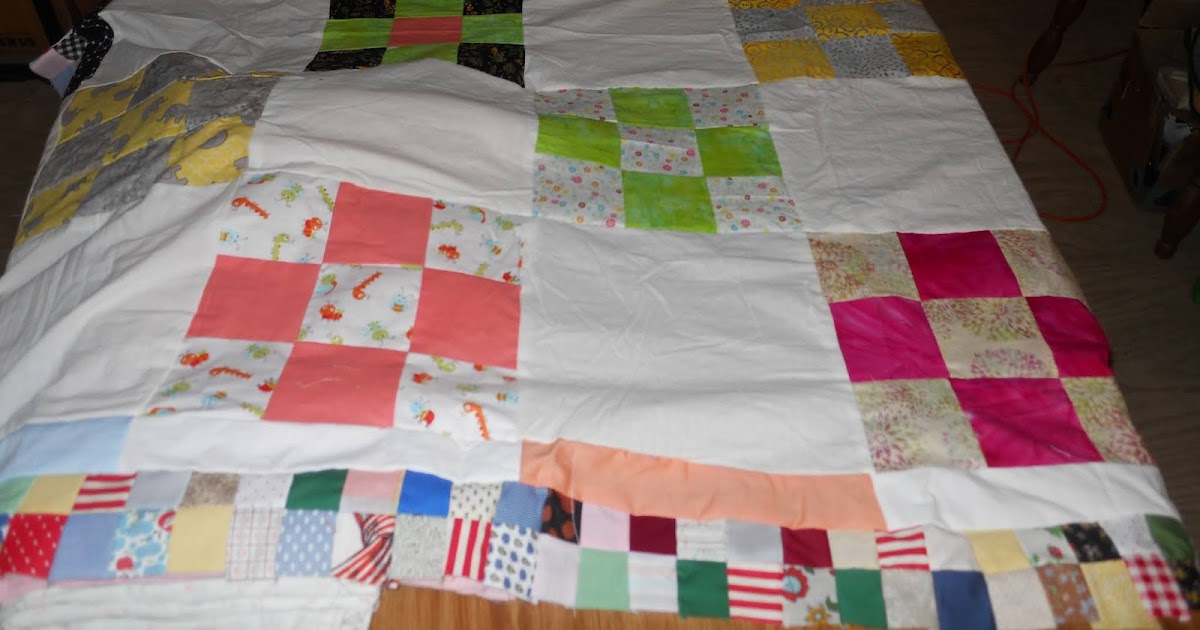 Kathy's Quilting Blog: 9-Patch Scrap Quilt