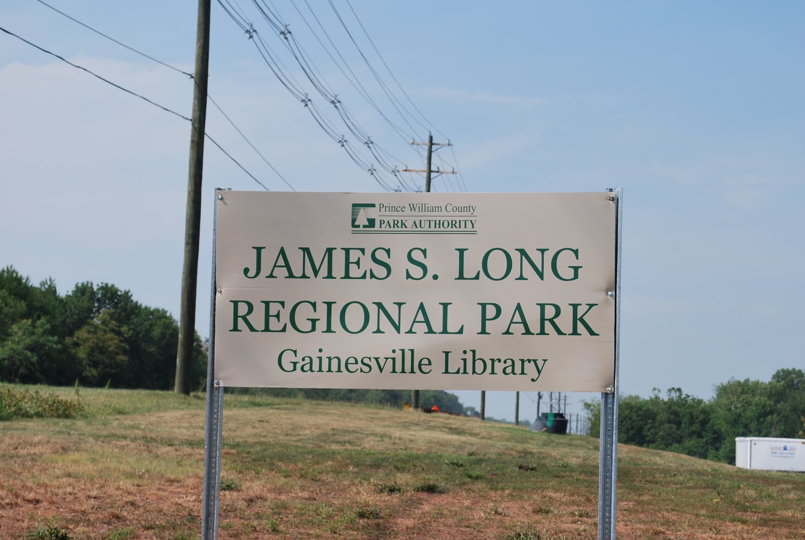 The Next Best Thing.....: James S. Long Park in Haymarket, VA!