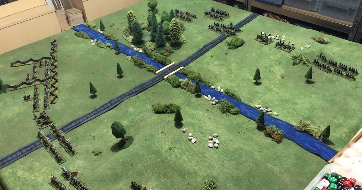 Grid based wargaming - but not always: ACW mini campaign opening moves