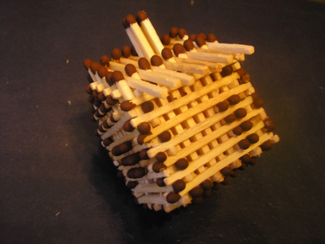 How to make house from matches - crazzy craft