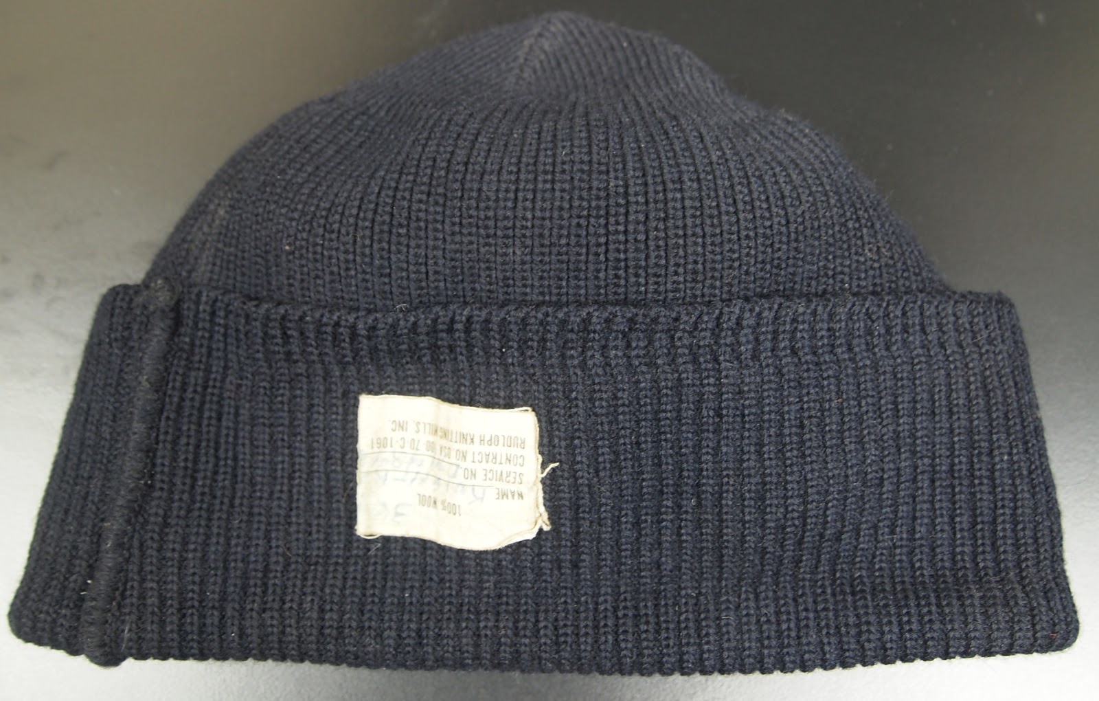 Stumptown Traders: Vintage US Navy Watch Cap from the Vietnam Era