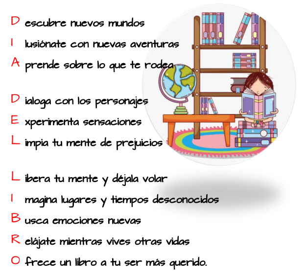 Bitacorilla 1: CELEBRAMOS EL DÍA DEL LIBRO HACIENDO ACRÓSTICOS