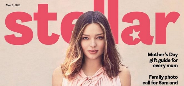 Beauty Mags: Miranda Kerr | Stellar May 2018