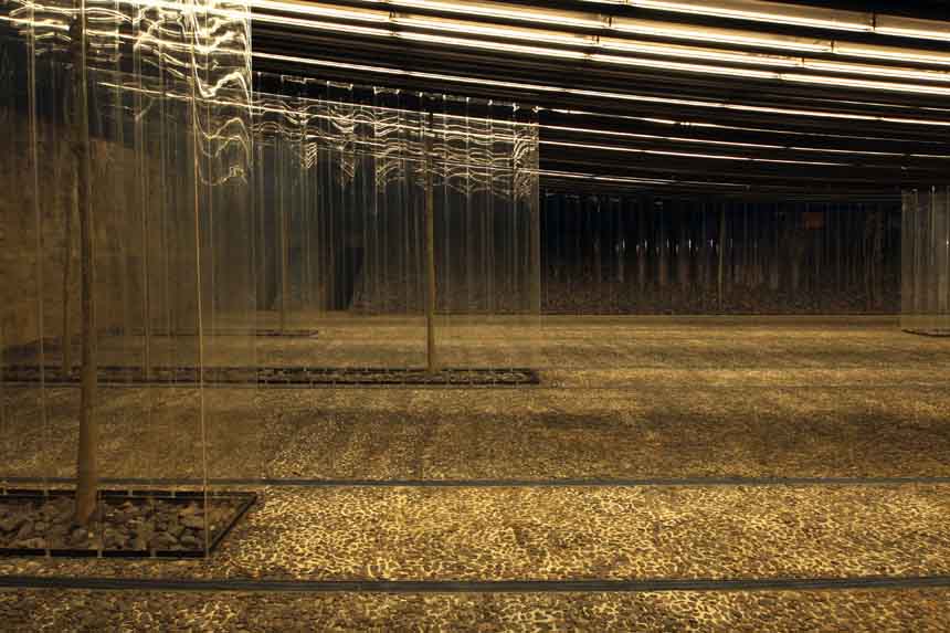 .bak: Carpa en el Restaurante Les Cols, RCR Arquitectes