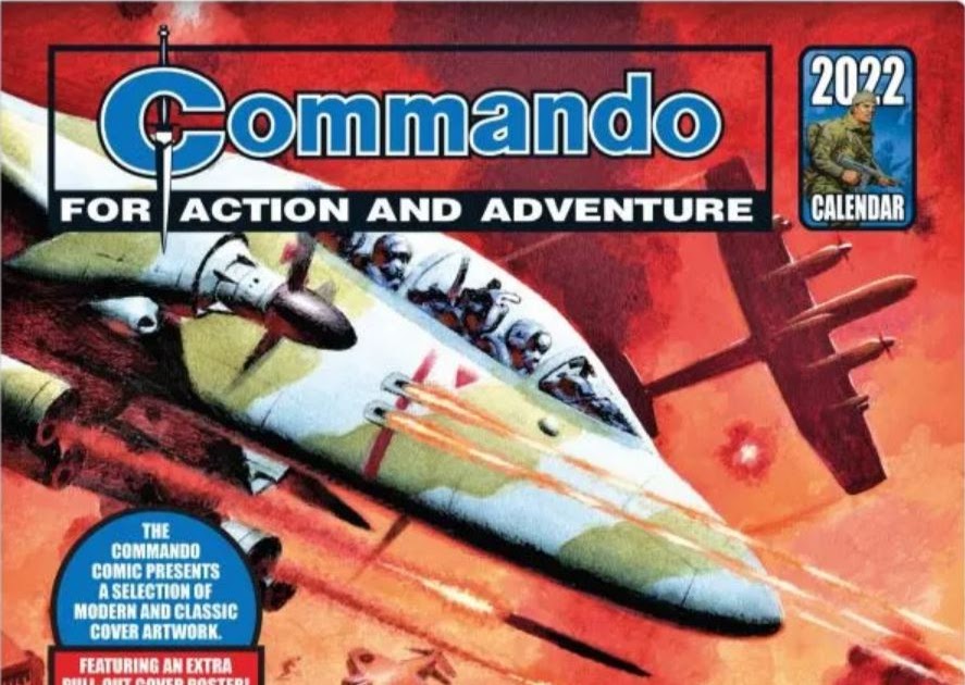 Boys Adventure Comics: Commando calendar 2022