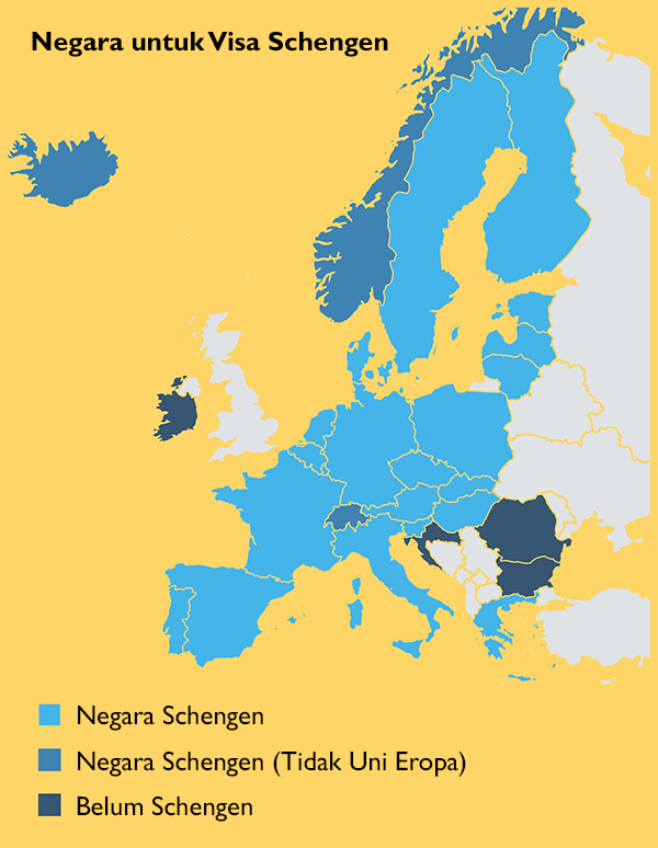 Daftar Negara-Negara di Kawasan Schengen