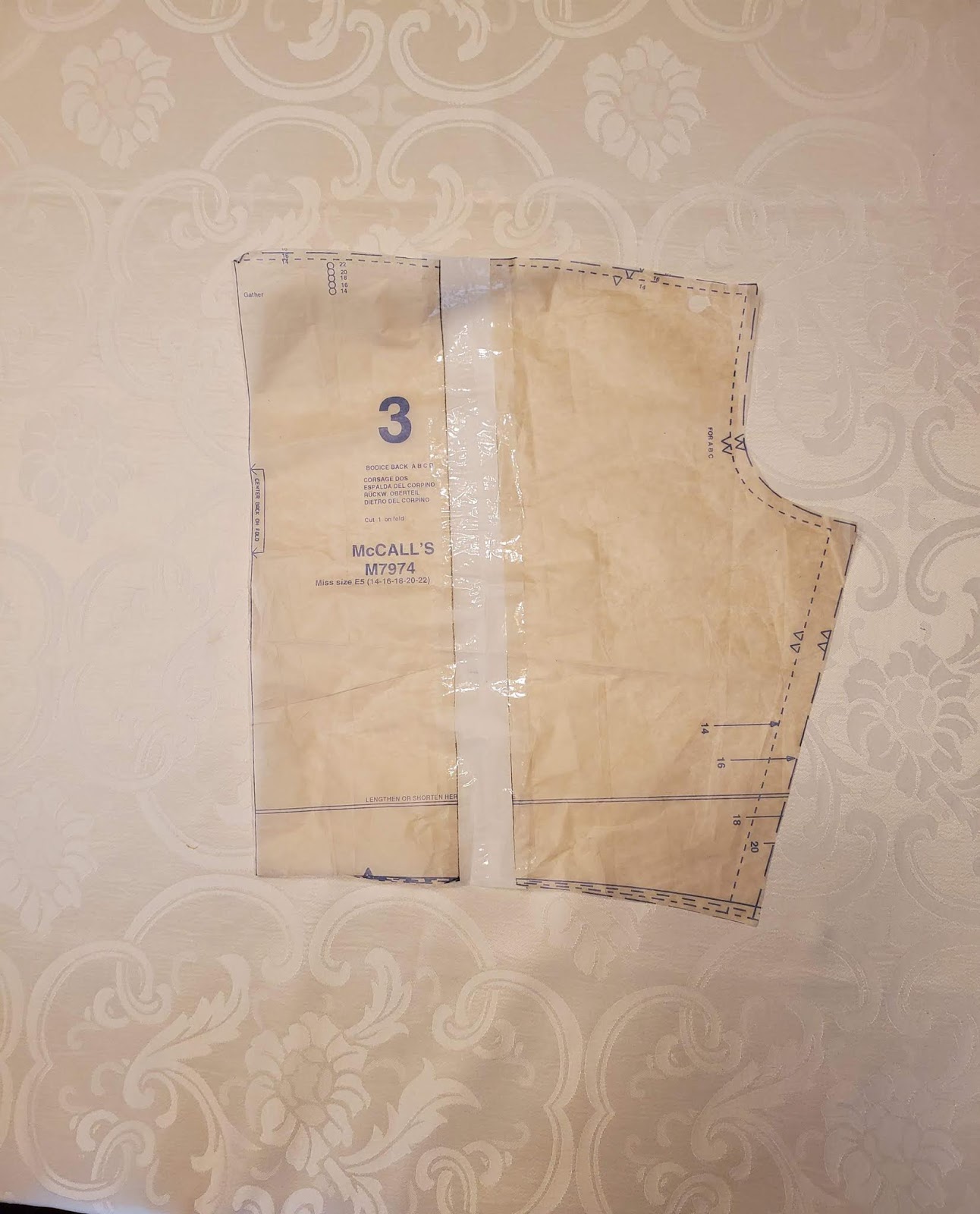 The Mahogany Stylist: My New Floaty Romantic Dress - McCall M7974