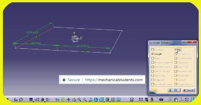 How to use AUTO Constraint in CATIA V5? | CATIA Tutorials