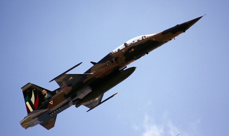 Black Berets: Hermoso F-5 de la FAM