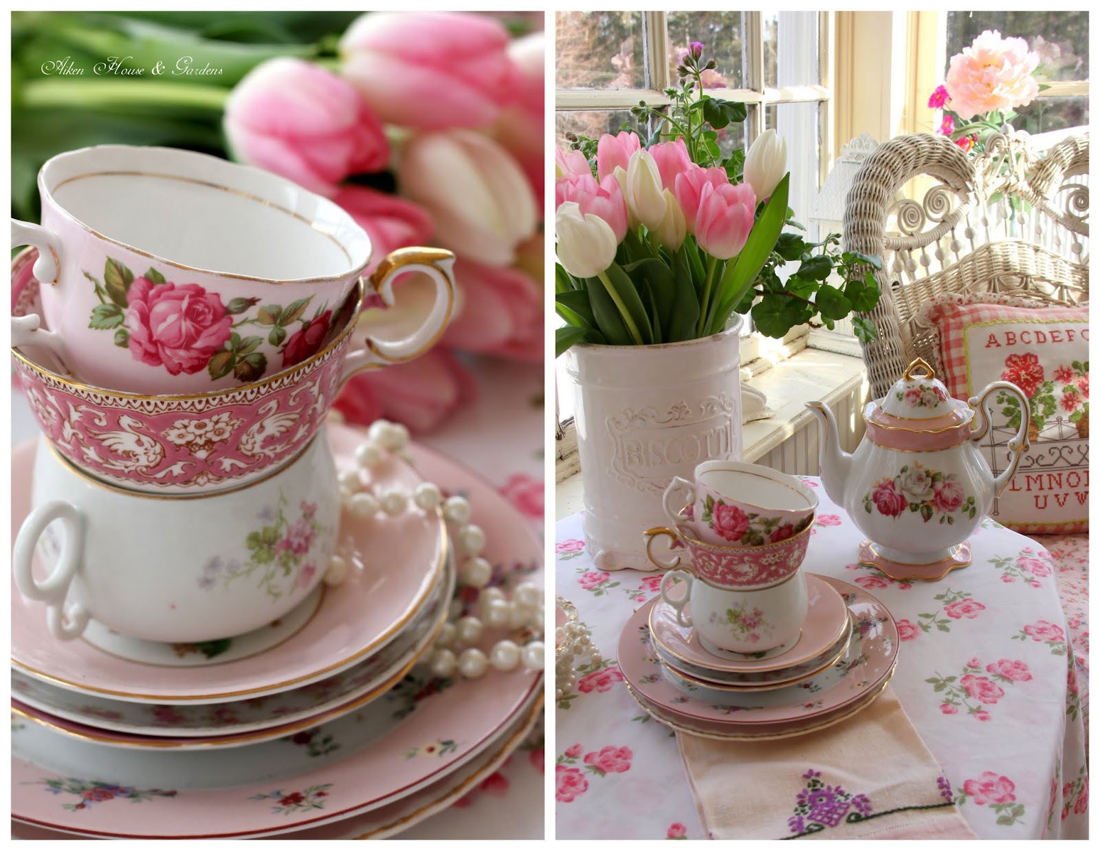 Aiken House & Gardens: Pink Afternoon Tea & Victoria