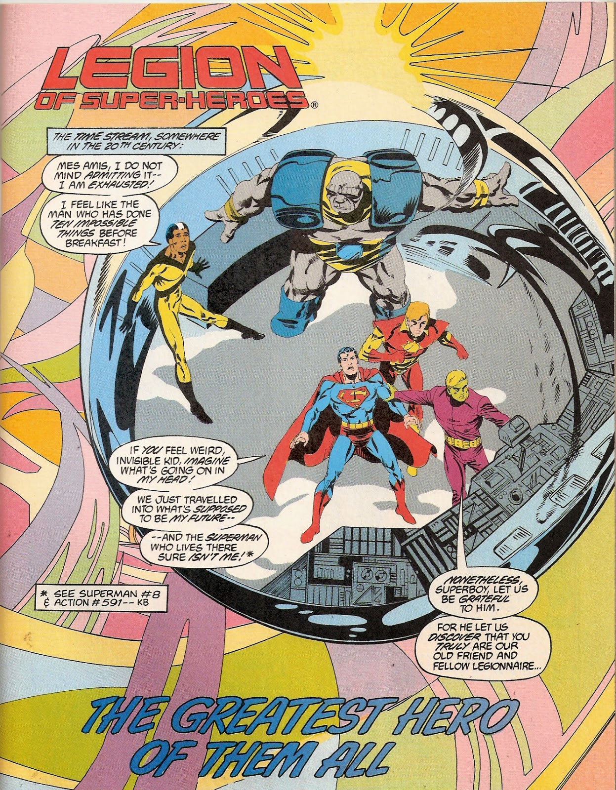 Slay, Monstrobot of the Deep!!: How Brainiac-5 "Invented" The Time Bubble!!