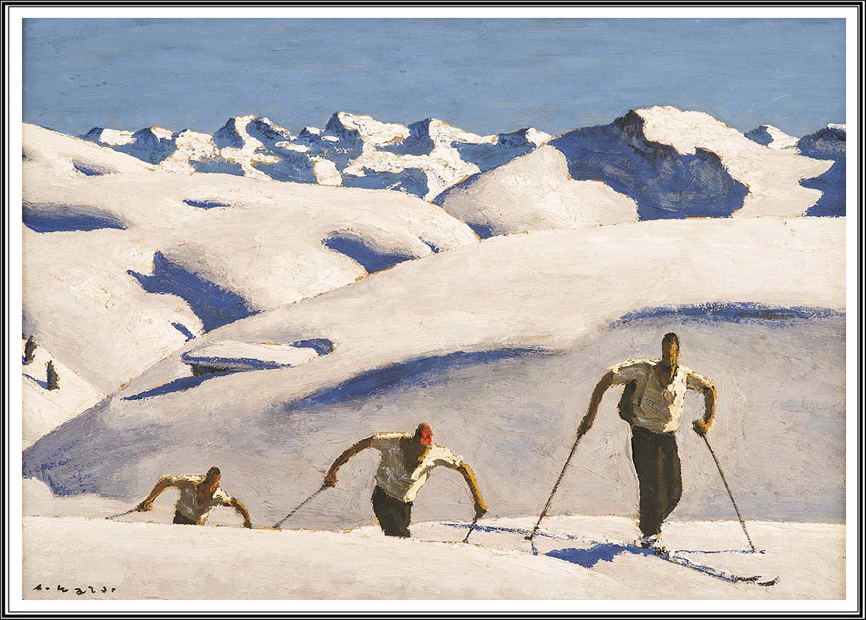 Le Dernier Carré "Weltanschauung": Alfons Walde (1891-1958), L'Ascension.