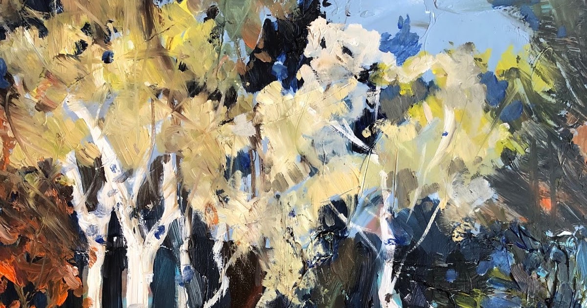 Robert Frost Birch Tree Paintings