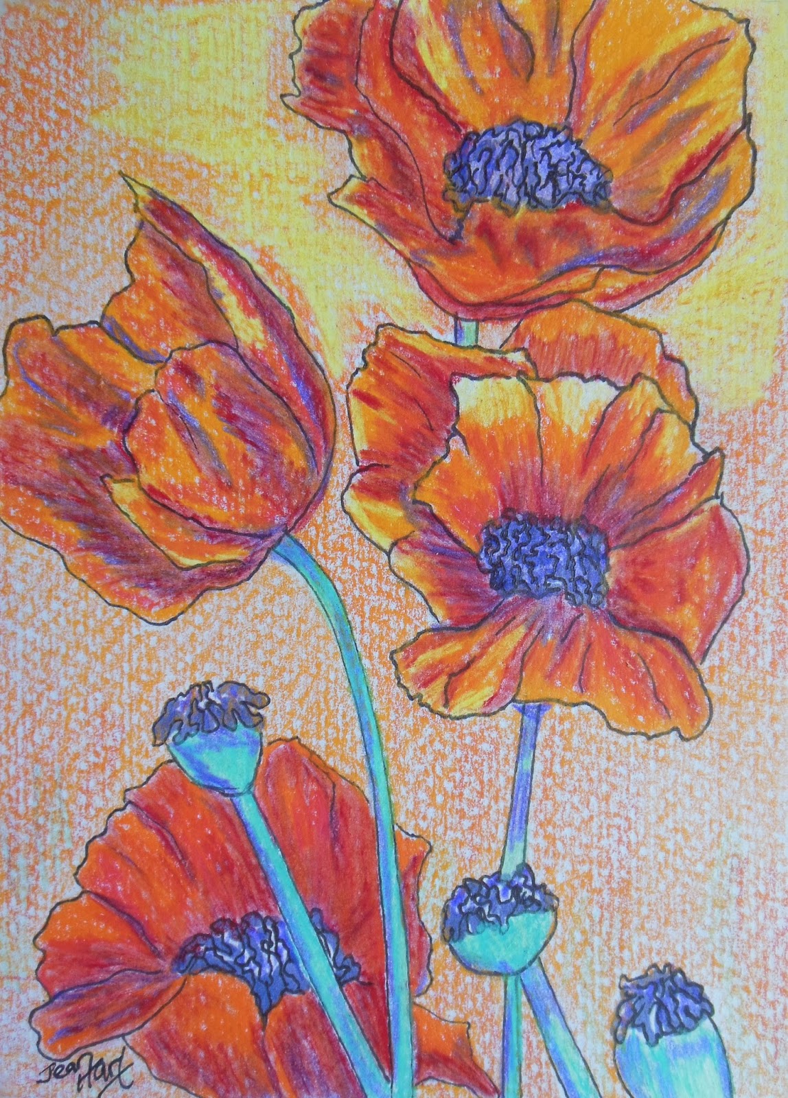 Jean Hart Artwork : Welcome July