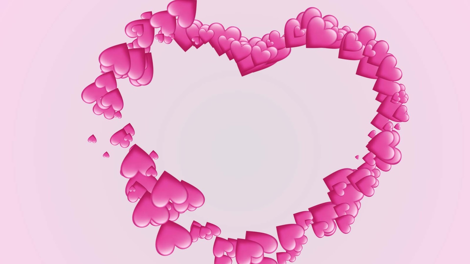 Lovely Romantic Love Hearts Animation