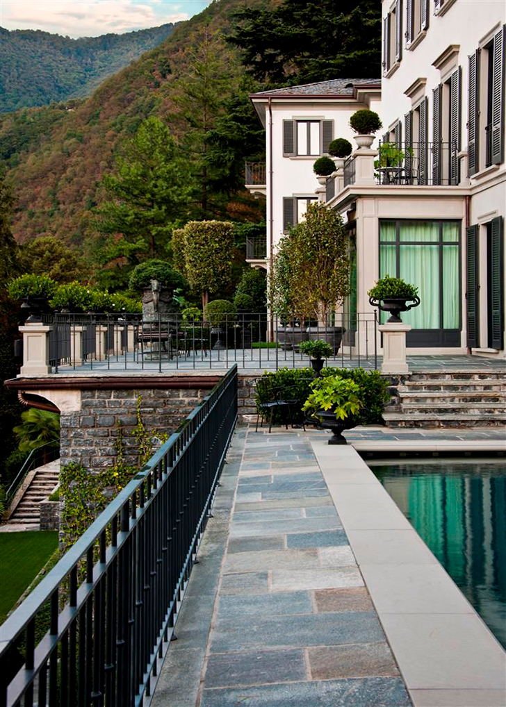 La villa di Remo Ruffini sul Lago di Como