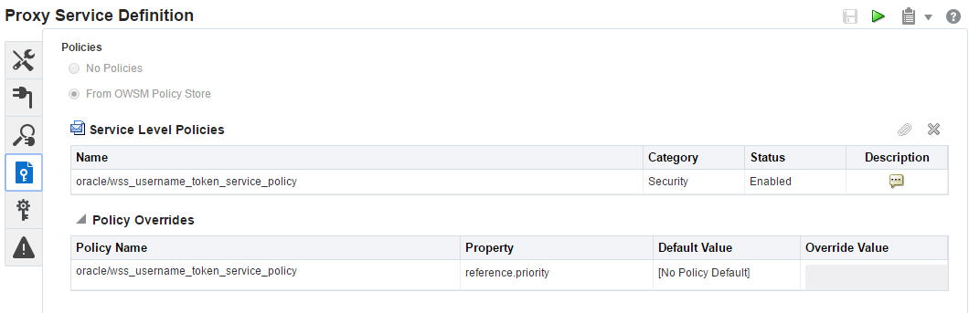 Middleware World: Securing OSB Proxy Service using OWSM : Simple guide