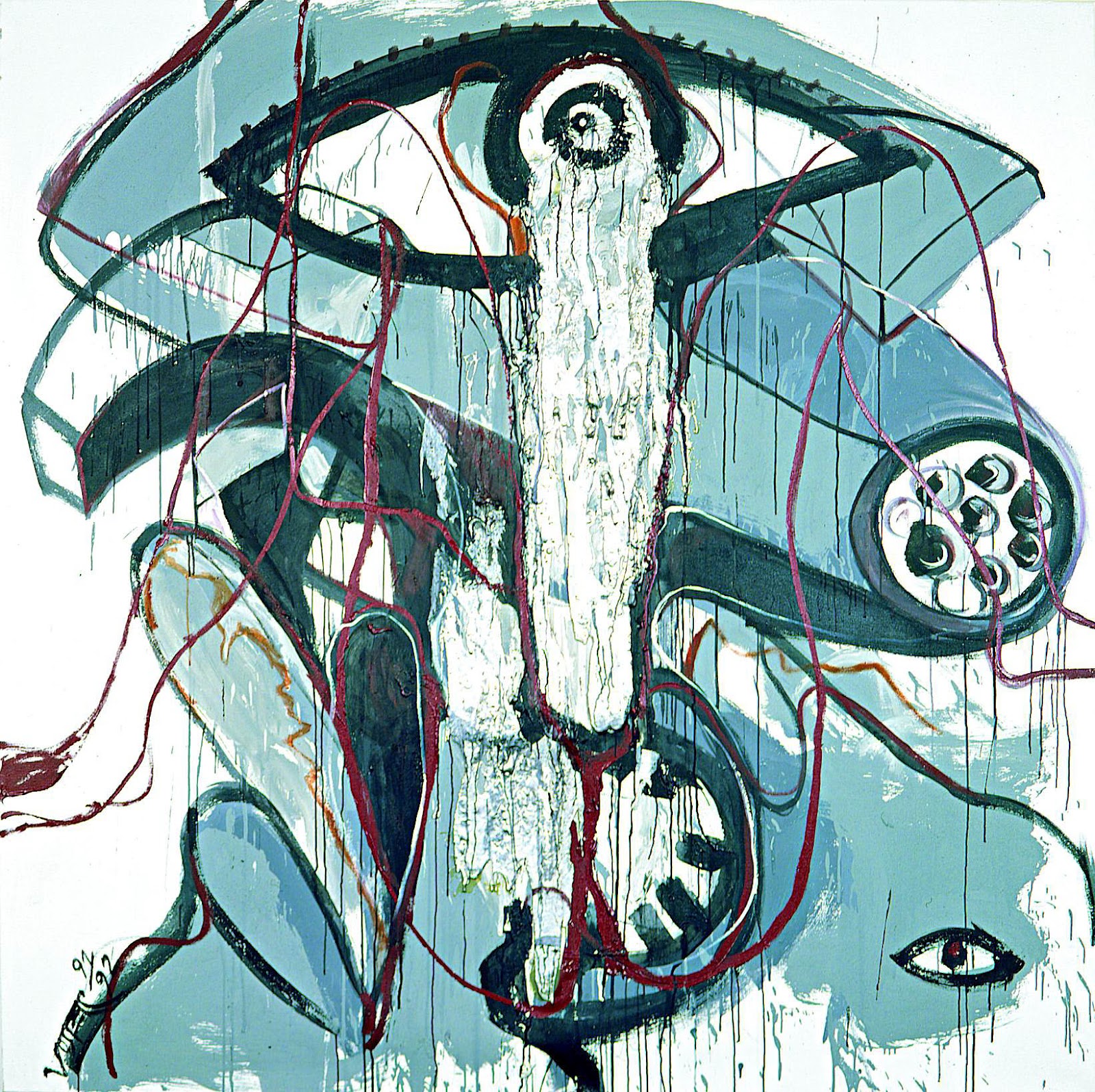 Wolf Vostell, Werke, 1990er Jahre (Auswahl)