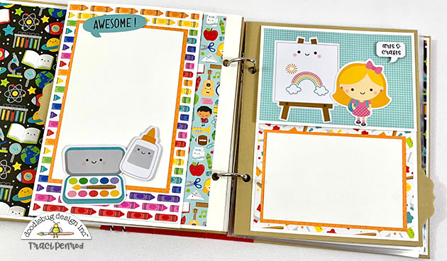 Doodlebug Design Inc Blog: SCHOOL DAYS MINI ALBUM | with Traci