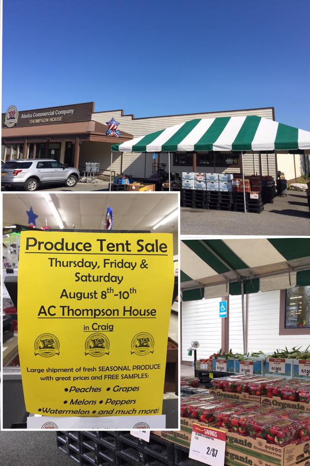 AC Produce Tent Sale [August 8th-10th] - P.O.W. Report
