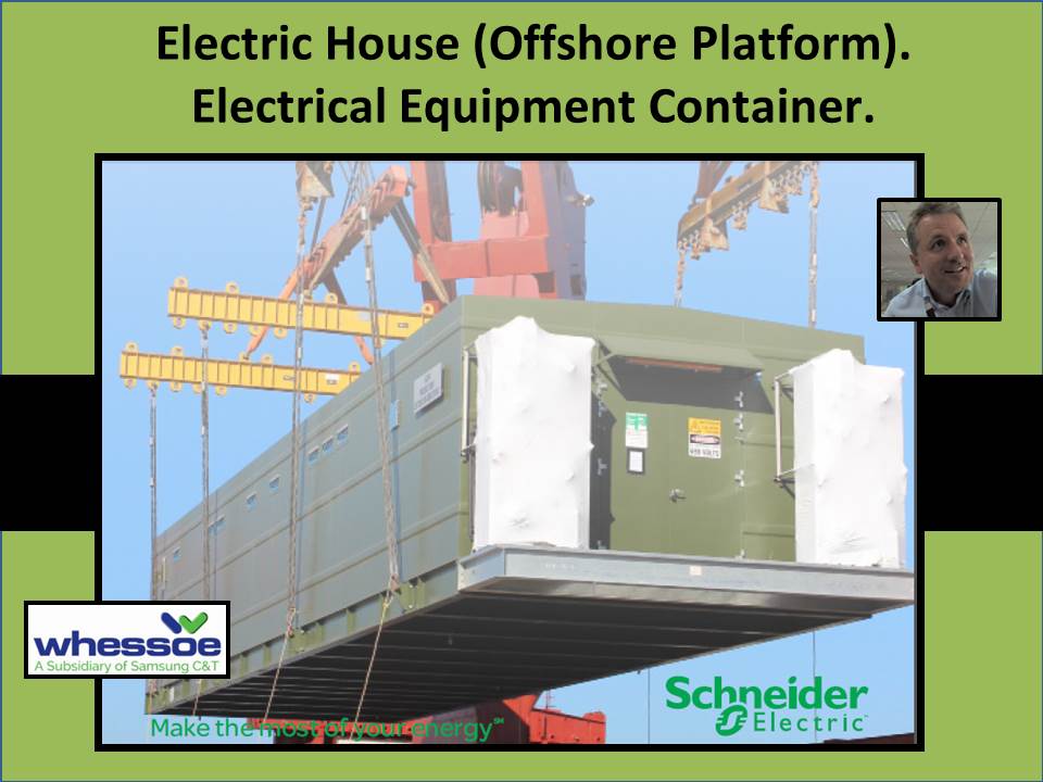 E-House - Offshore Platform Electric Container