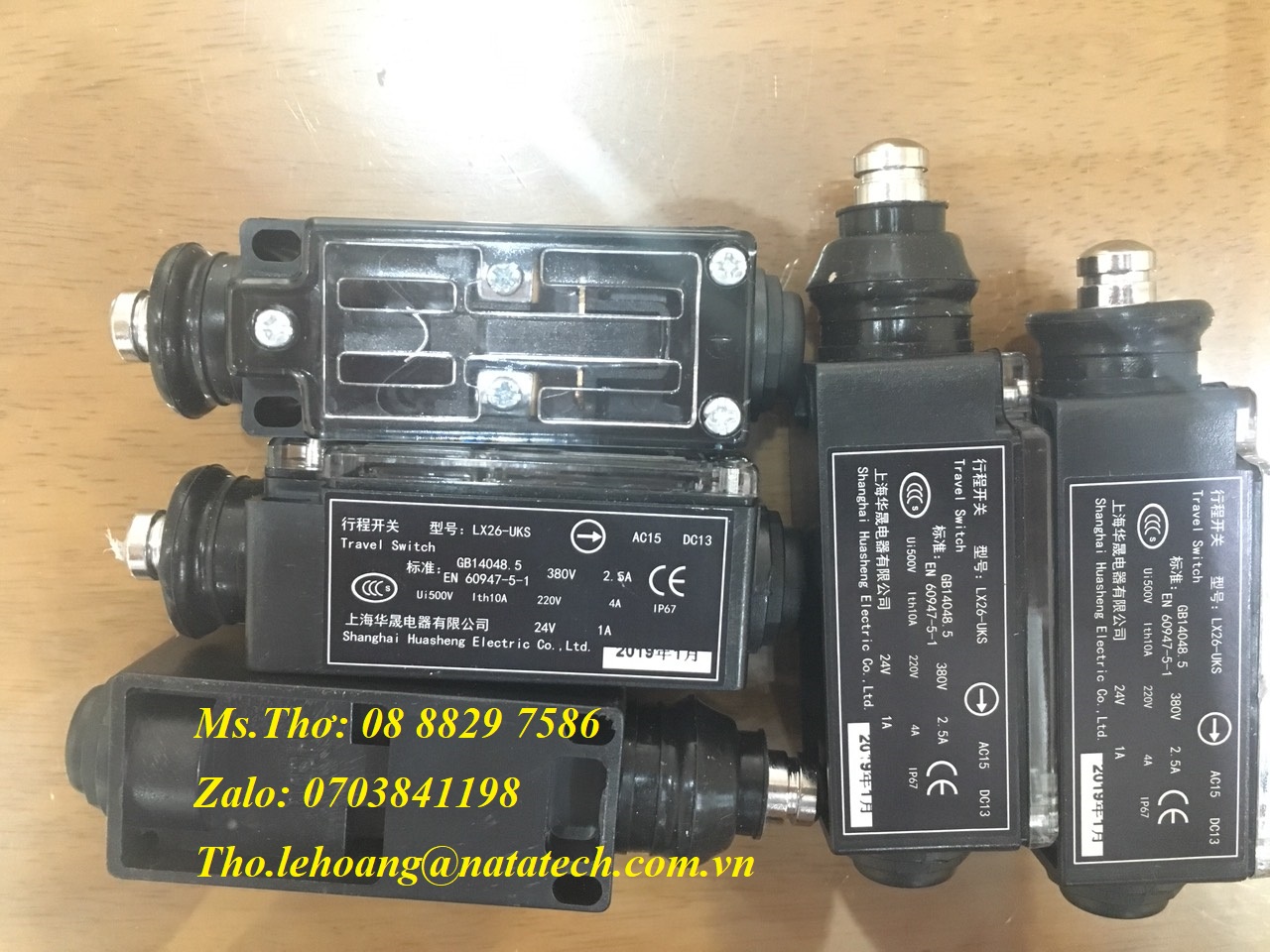 Công tắc Shanghai Huasheng GB14048.5