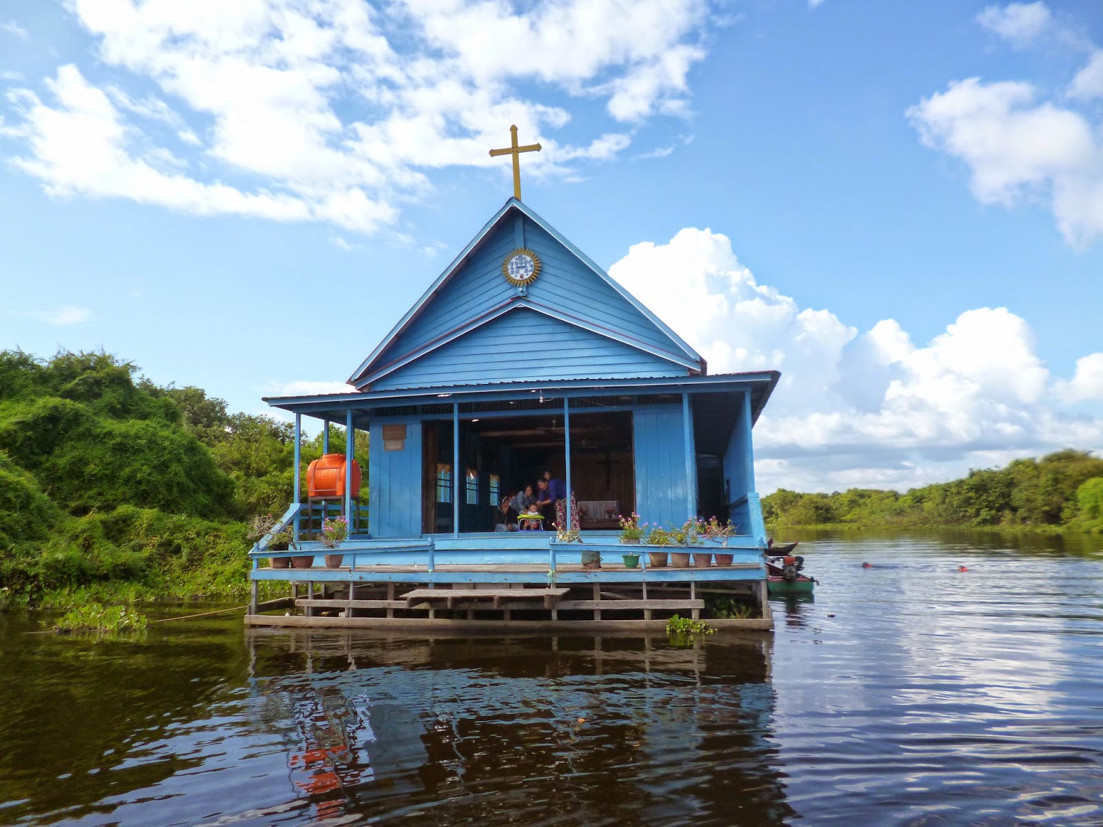 Fr Philip in Cambodia