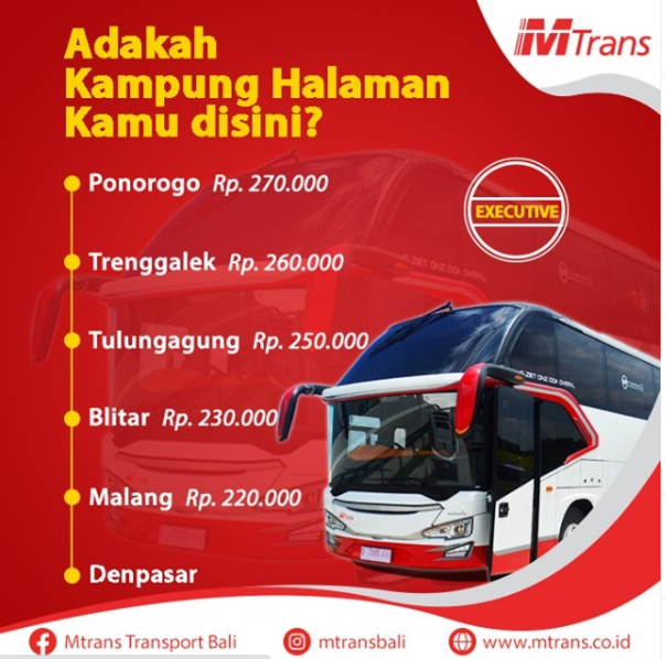 Ke Malang Naik Bus Sultan, bareng PO Bus Mtrans