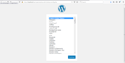 How to install wordpress on localhost xampp
